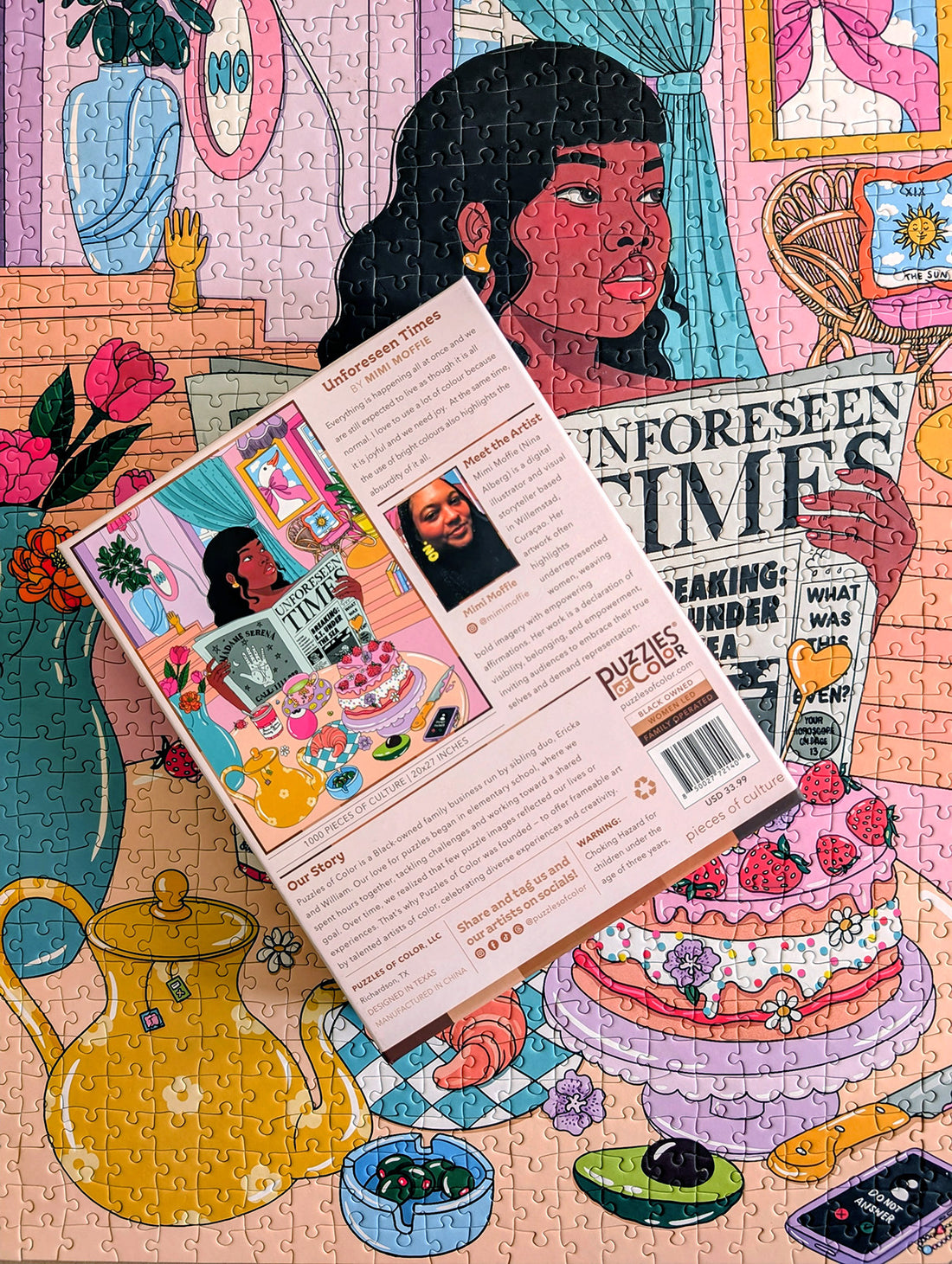 "Unforeseen Times" by Mimi Moffie – Puzzles of Color
